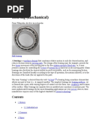 Fixed vs Floating Bearing Overview | PDF | Bearing (Mechanical) | Machines