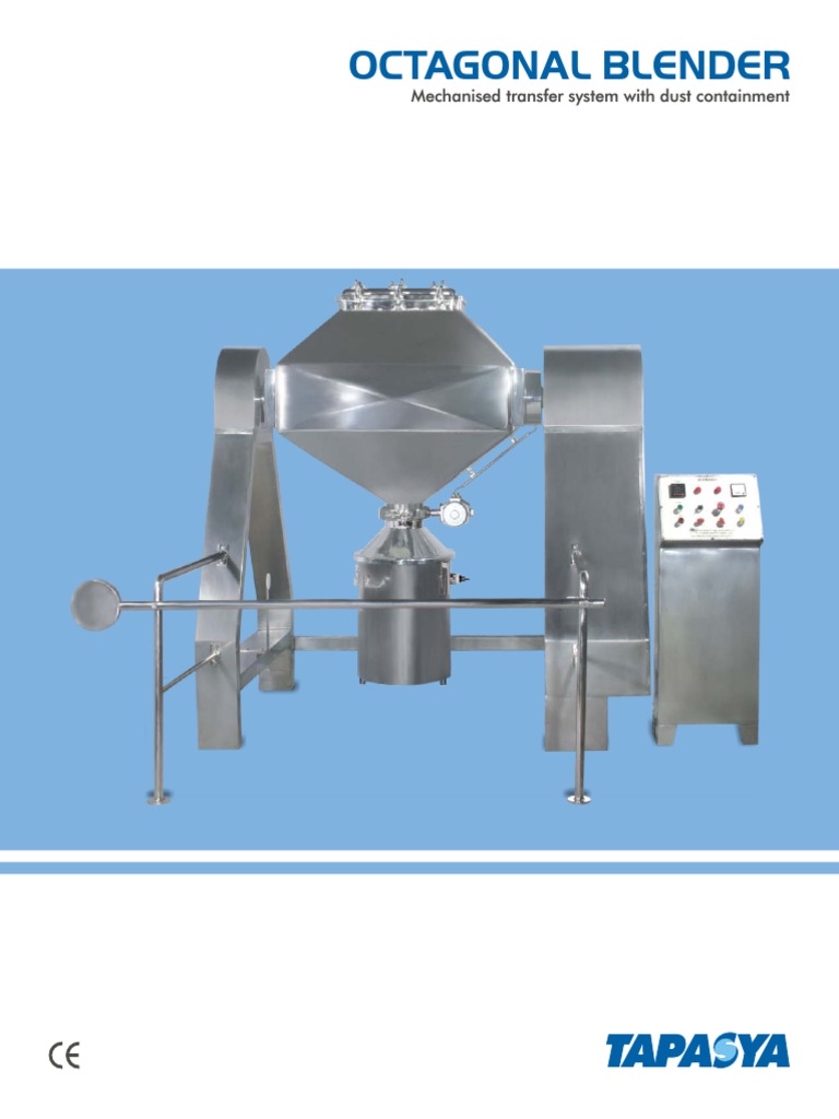 Octagonal Blender.pdf | Blender | Tablet (Pharmacy)