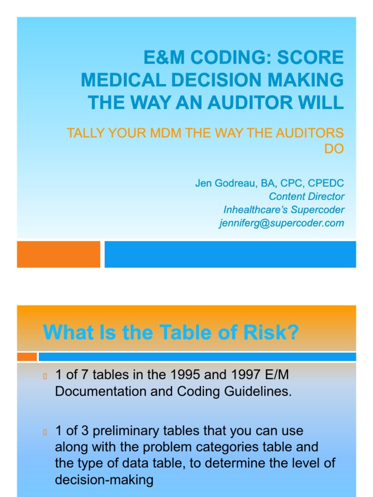 EM: Score Medical Decision Making | PDF | Medical Diagnosis | Allergy