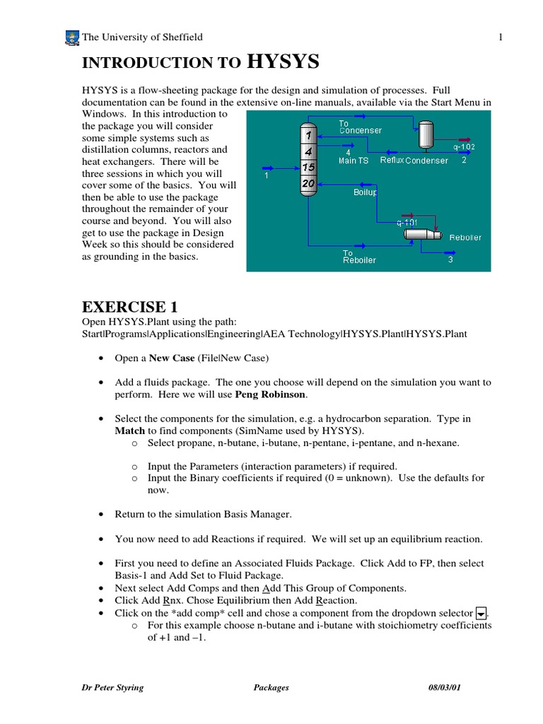 Hysys Example 4 | PDF | Technology & Engineering