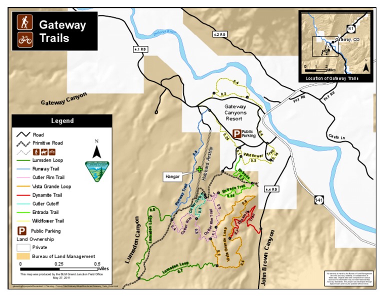 Gateway Trails Map & Info | PDF | Travel