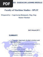 Manual Procedure For Calculate of Lashing | PDF | Angle | Force