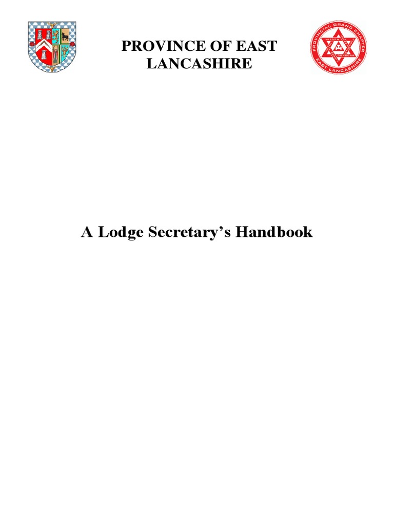 Lodge Secretary's Reference Manual | PDF | Masonic Lodge | Freemasonry
