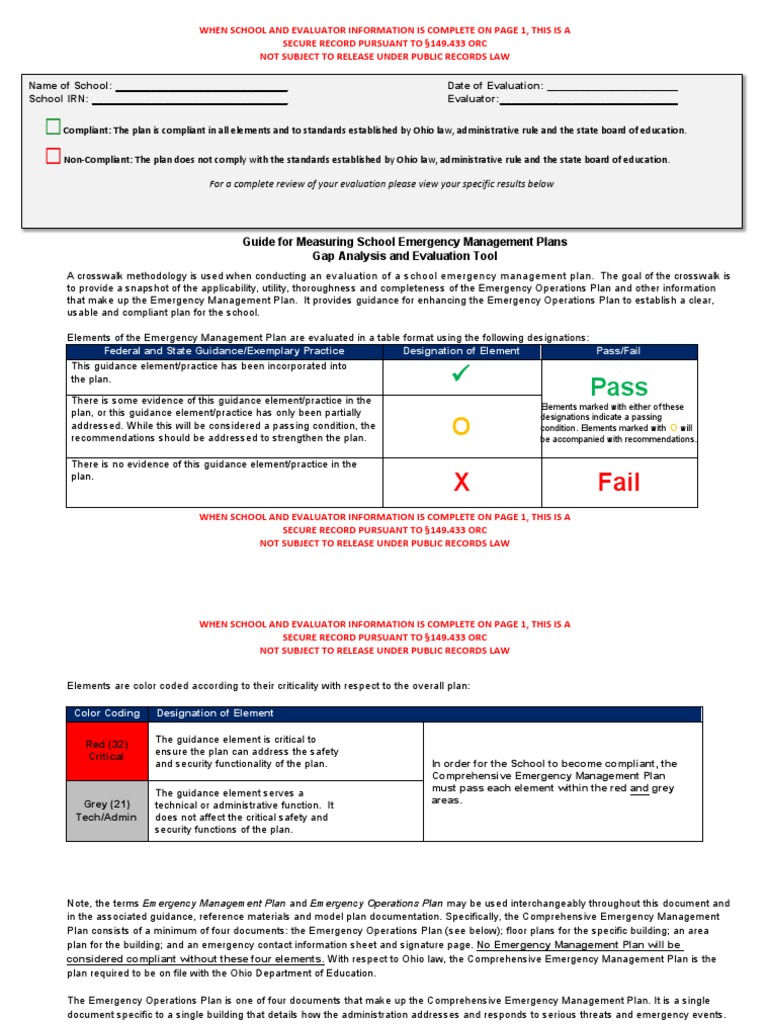 Gap Analysis Tool | Download Free PDF | Emergency Management | Emergency