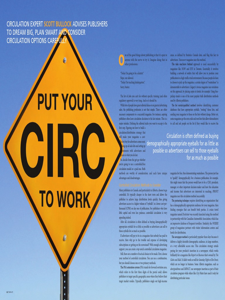 Magazine Distribution Models | PDF | Magazines | Newspapers