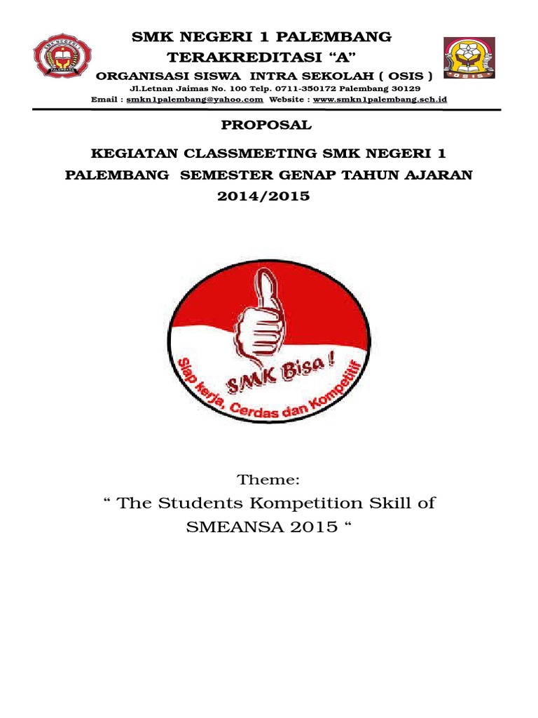 Contoh Proposal | PDF | Olahraga & Rekreasi
