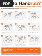 ADA How To HandRub A3 Poster | PDF