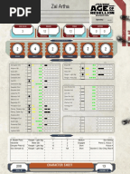 Character Sheet DND - Dragonborn | Role Playing Games