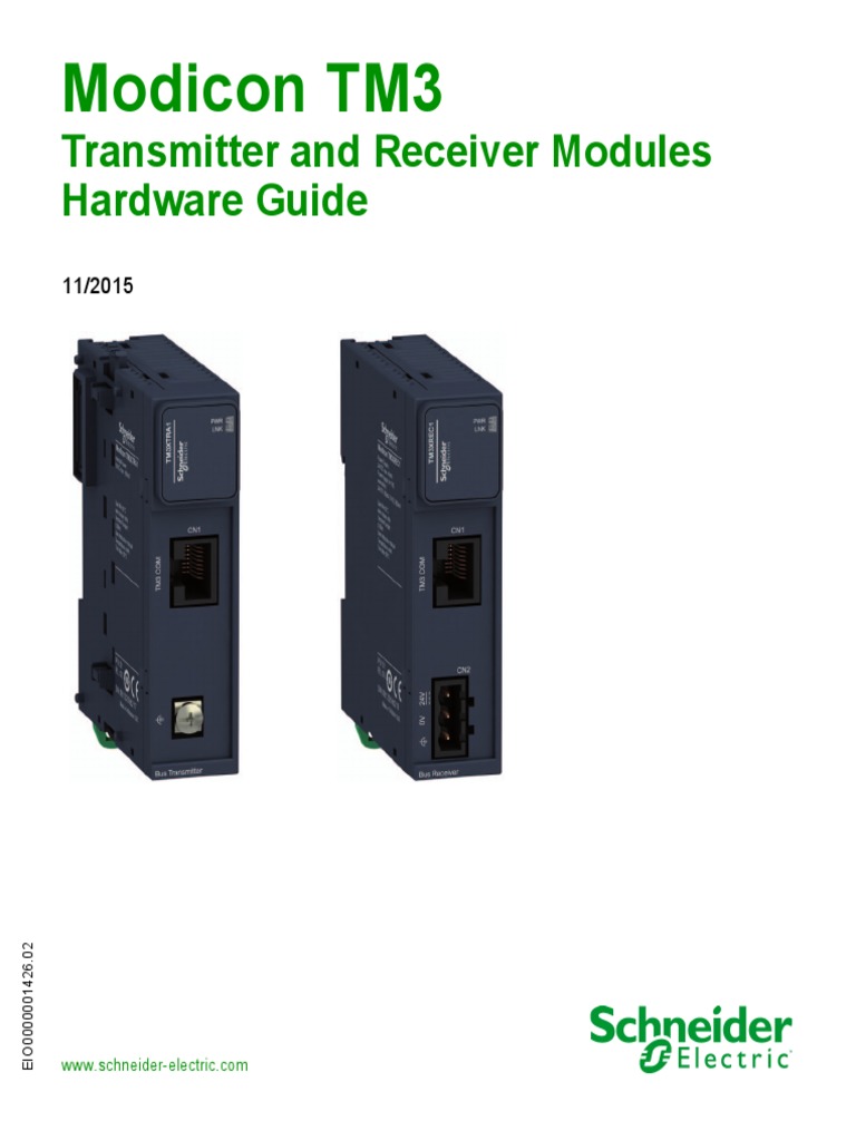 Tm3 Transm Receiver Guide | Download Free PDF | Electrical Wiring | Cable