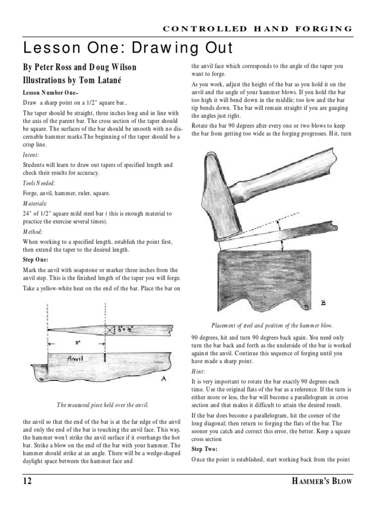 Lesson One: Drawing Out: by Peter Ross and Doug Wilson Illustrations by ...