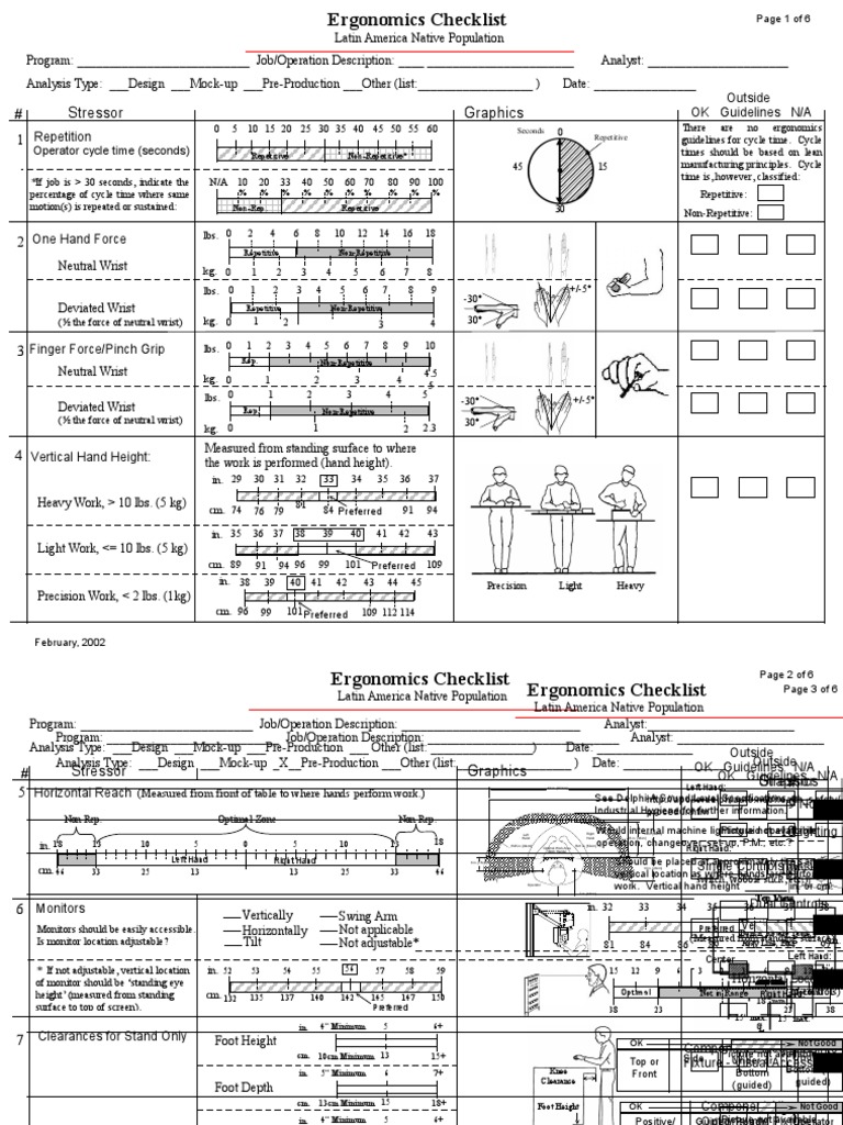 Ergonomic Assesment.doc | Computer Monitor | Technology
