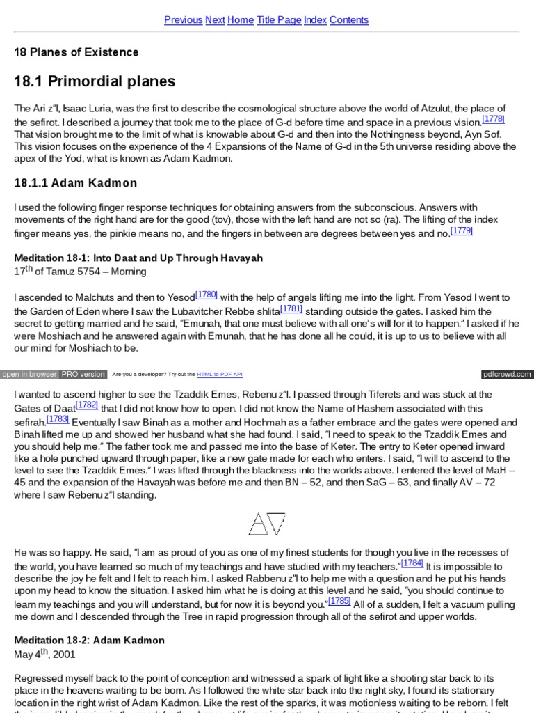 18 Planes of Existence | PDF | Plane (Esotericism) | Esoteric Schools ...