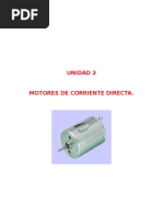 Generalidades en Motores de Corriente Directa | PDF | Corriente ...