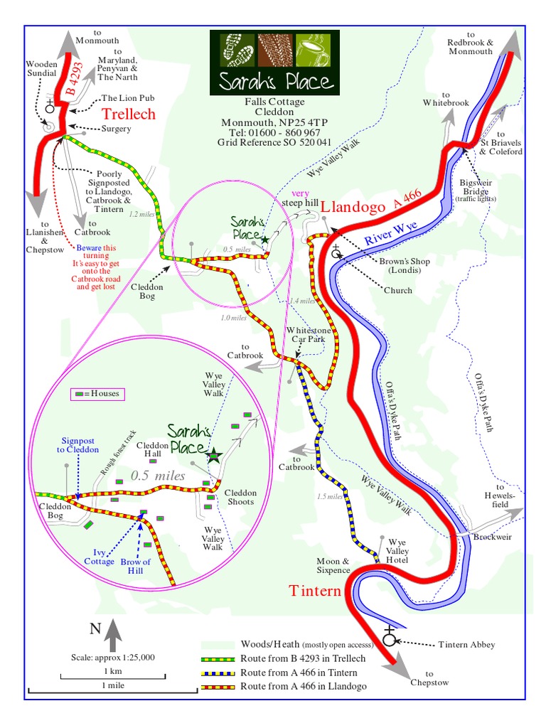 Sarahs Place Map | PDF
