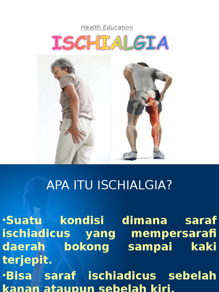 HE Ischialgia | PDF | Pengembangan Diri | Kesehatan Holistik
