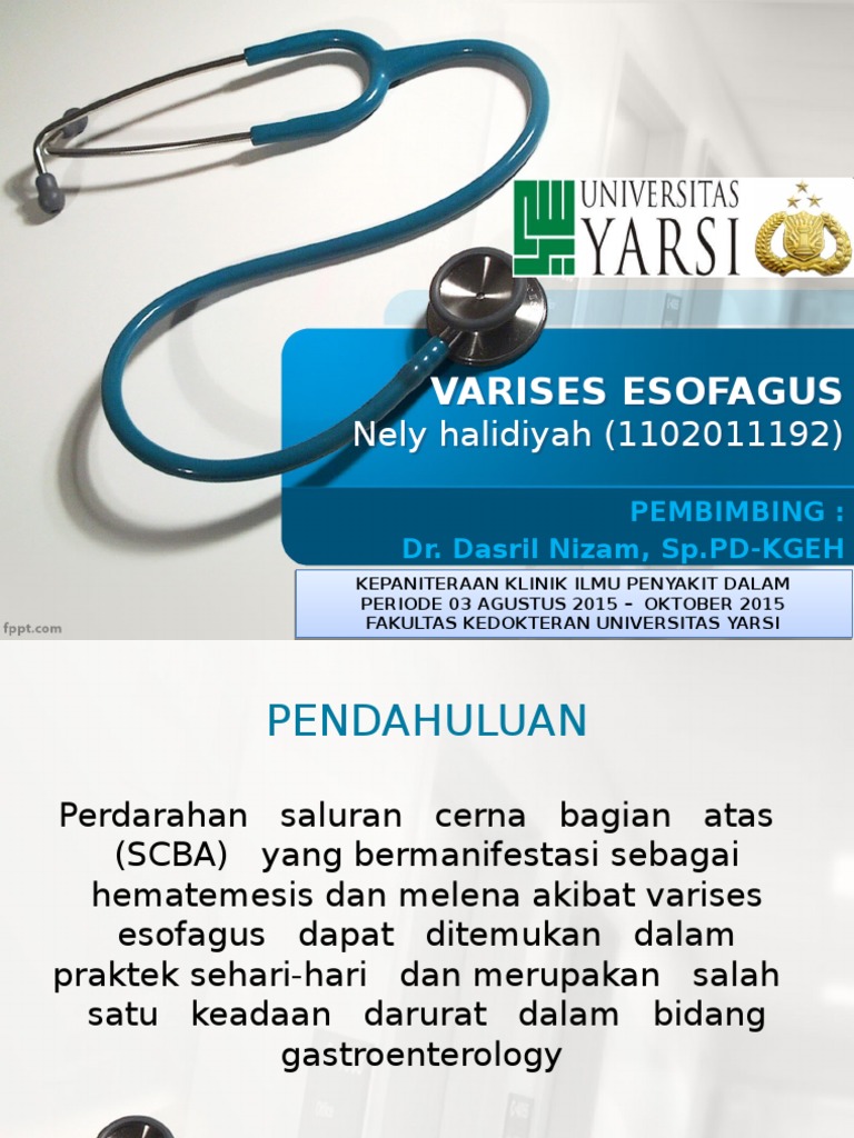 Varises Esofagus | PDF