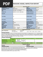 Sample Pressure Vessel Datasheet | PDF | Pressure | Gases