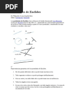 Postulados y Axiomas Fundamentales de La Geometria | PDF | Axioma ...
