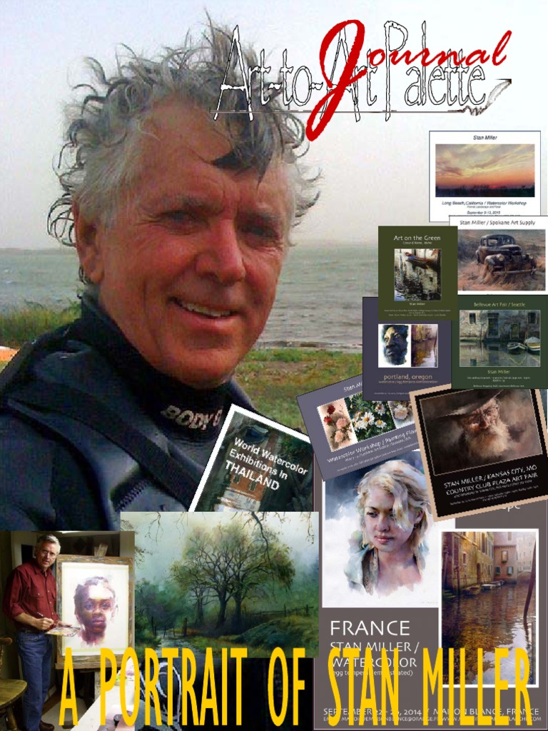 Secrets of a Professional Artist - Portrait of Stan Miller - USA ...