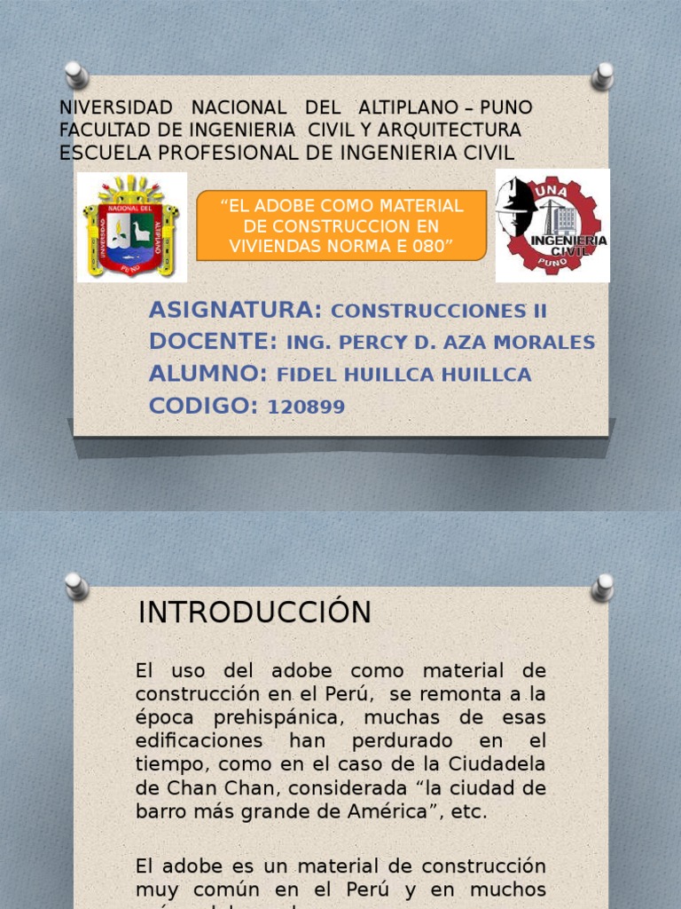 Norma e 080 | PDF | Arte | Tecnología e ingeniería