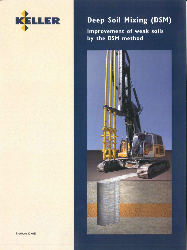 Overview of Deep Soil Mixing Methods and Applications | PDF | Deep ...