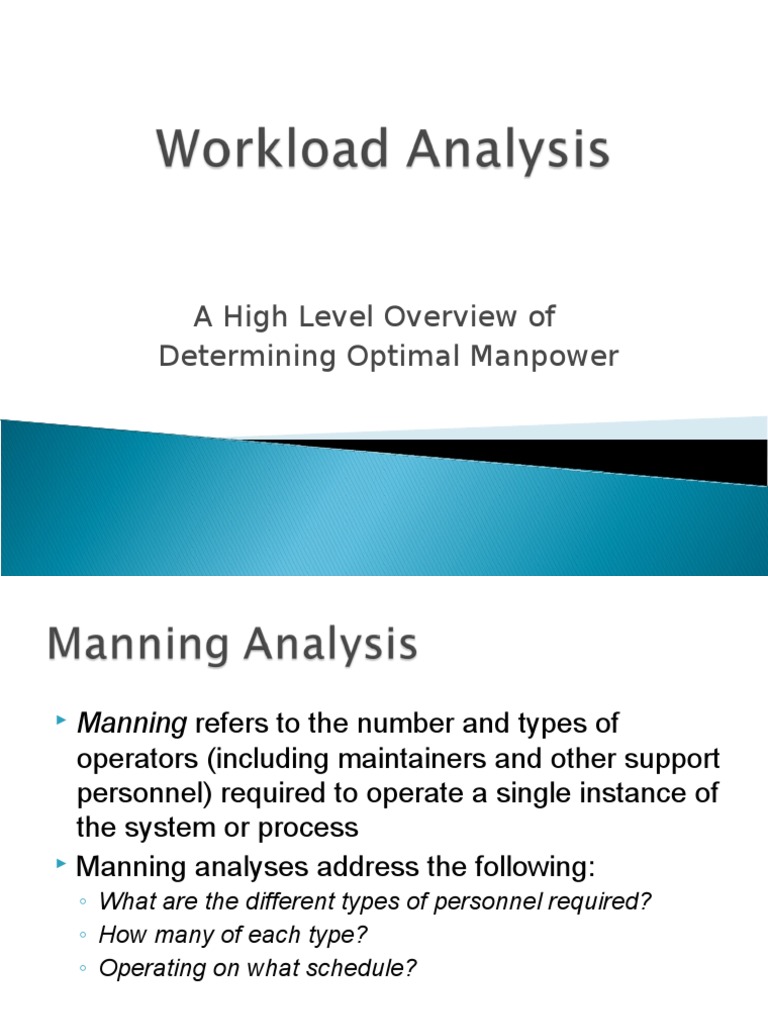 Workload Analysis | PDF | Workload | System