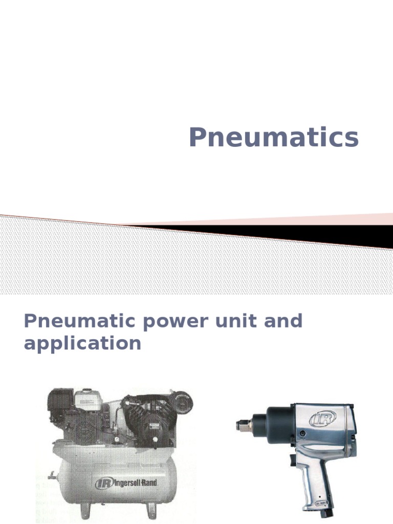 (Week 8) Pneumatics Components and Circuit Design | PDF | Valve | Actuator