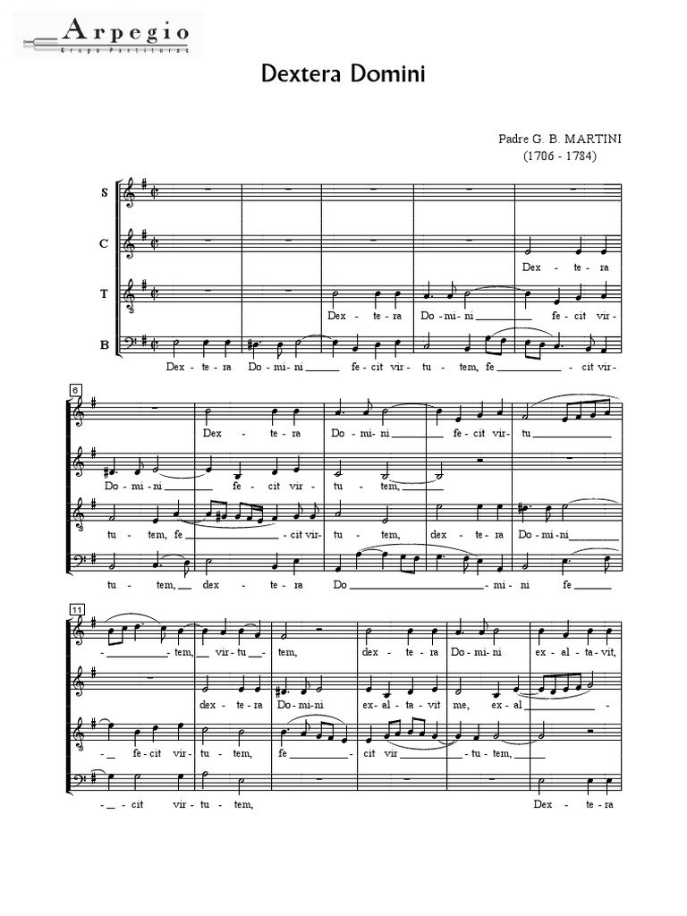 Dextera Domini | PDF