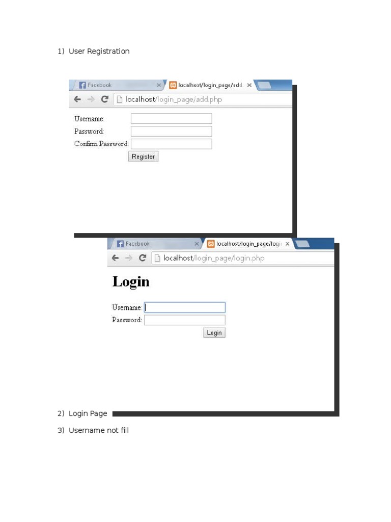 User Registration and Login Issues Guide | PDF