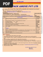 Packers and Movers Quotation Format | PDF | Insurance | Services ...