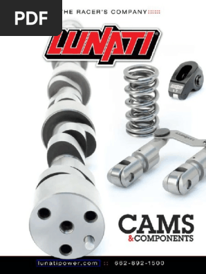Lunati Camshaft Catalog Pdf - Catalog Library