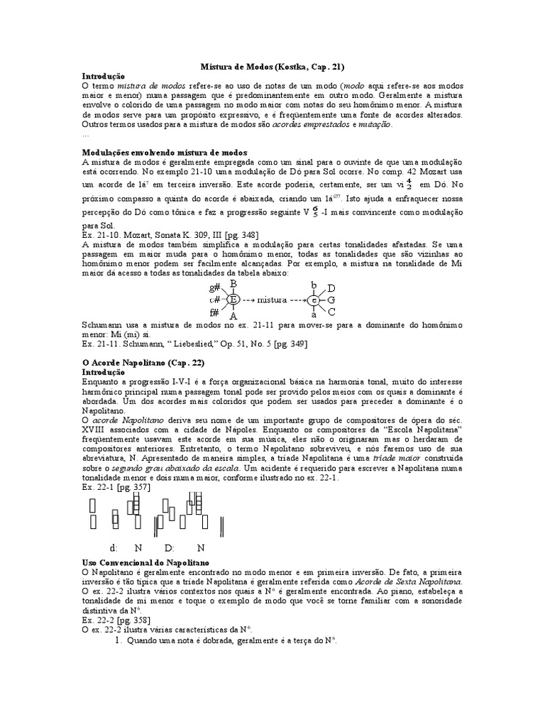 CROMATISMO | PDF | Acorde (música) | Técnicas musicais