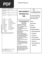 Cr3 Code Sheet | PDF | Traffic | Motor Vehicle