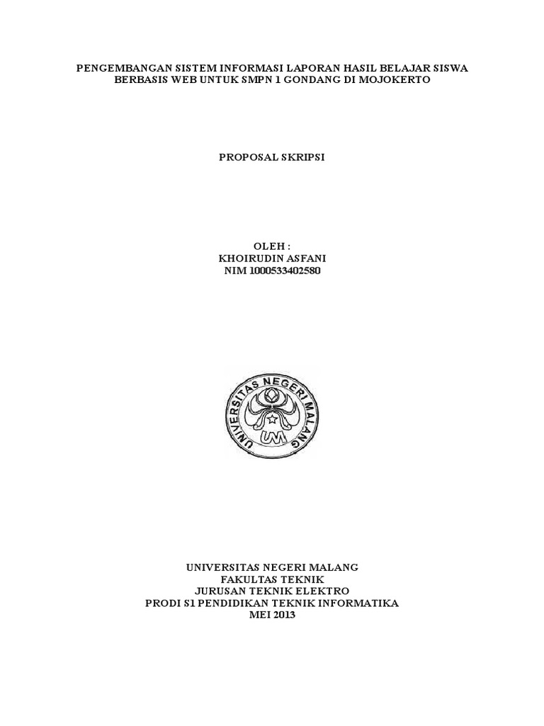 Cover Proposal Skripsi Um - Riset