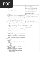 Lesson Plan in Music Grade 7 | PDF | Lesson Plan | Neuropsychological ...