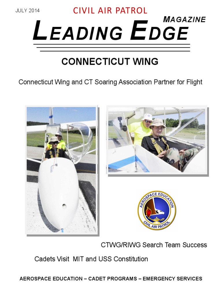 Connecticut Wing - Jul 2014 | PDF | Civil Air Patrol | Aviation