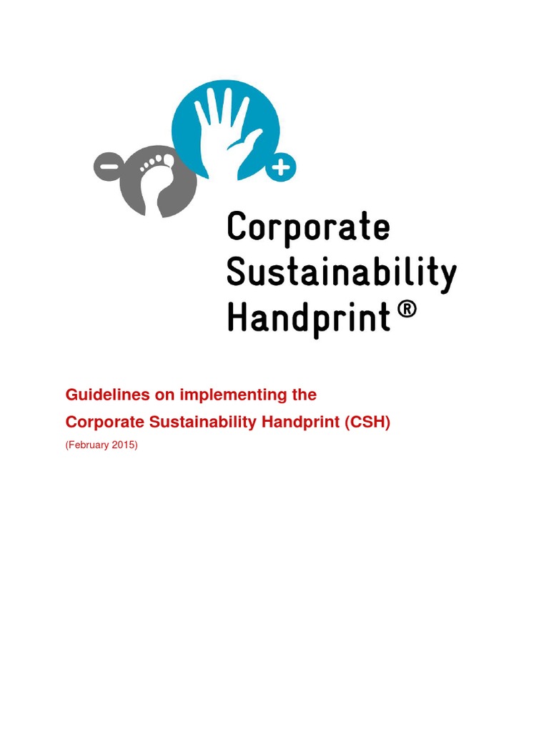 Guidlines On Implementing CSH | PDF | Sustainability | Electric Energy ...
