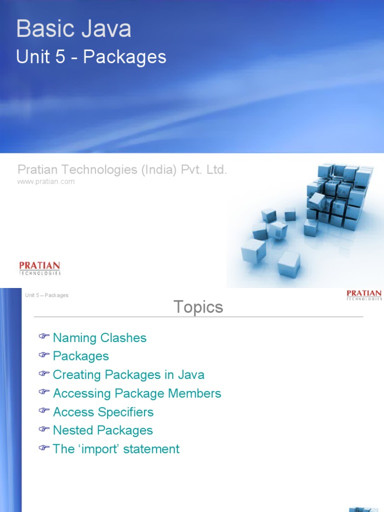 Unit5 - Packages | PDF | Java (Programming Language) | Computing Platforms