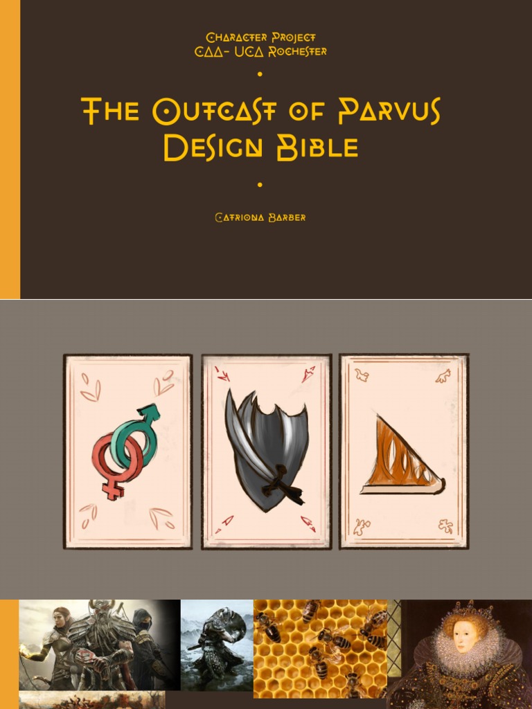 The Outcast of Parvus Design Bible .: Character Project CAA-UCA ...