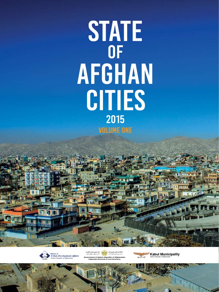 State of Afghan Cities 2015 Volume - 1 | PDF | Economic Development ...