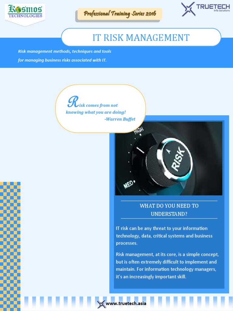 IT Risk Management | PDF | Risk Management | Risk