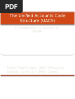 CHAPTER 2 - The Unified Account Code Structure | PDF