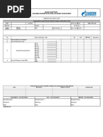 Pump Check Sheet | PDF | Pump | Pipe (Fluid Conveyance)