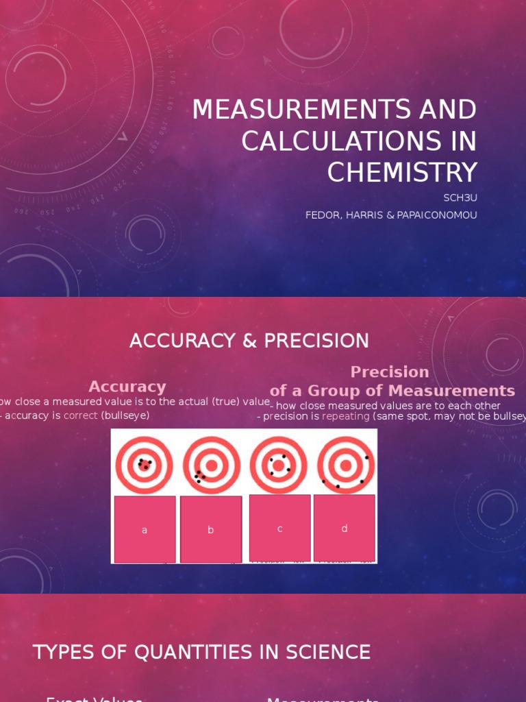 Measurements and Calculations in Chemistry-New 281 29 | PDF ...