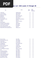 Excellence in Reading K 3 List | PDF | Children's Books | Children's ...