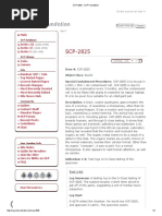 Enhanced SCP Document Template | PDF