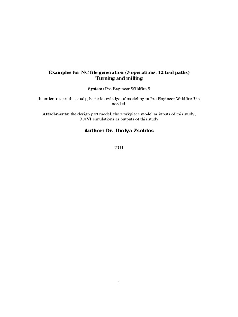 NC Files For Knee Prosthesis | PDF | Cartesian Coordinate System ...