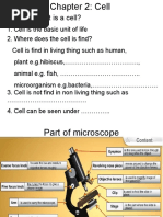 Practical 1 Microscope | PDF | Experiment | Microscope