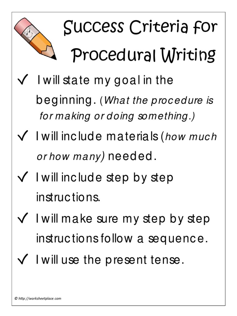 Procedural Writing Guide | PDF | Computers