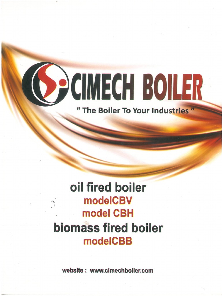Cimech Boiler Brochure | PDF | Energy And Resource | Nature